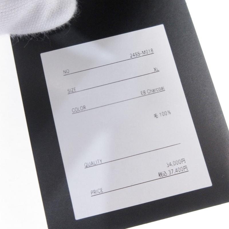 未使用 Eddie Bauer エディバウアー All Purpose Merino Crew Neck 長袖Tシャツ チャコールグレー XL ...