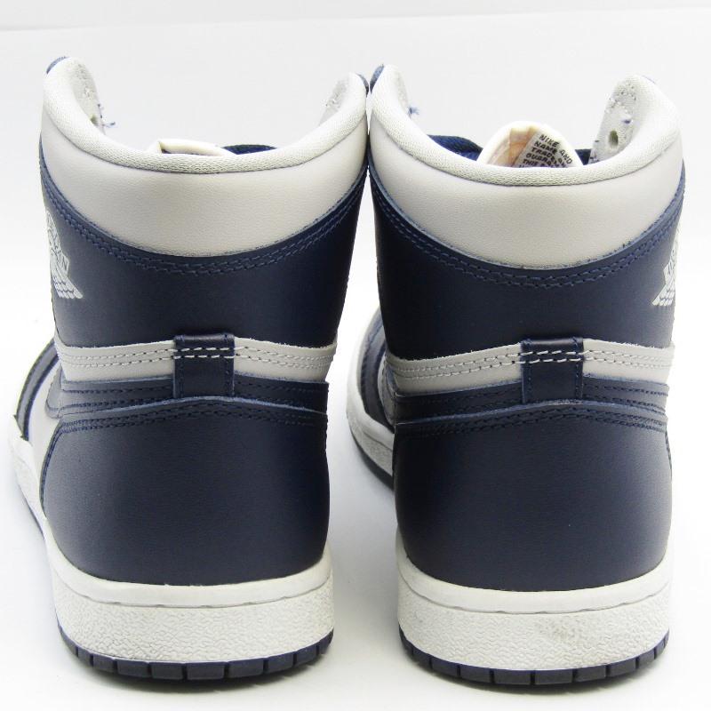 NIKE 美品 ナイキ 26.5cm AIR JORDAN 1 HIGH RETRO SP 85 GEORGETOWN BQ4422-400 エアジョーダン1 ハイカット グレー ...