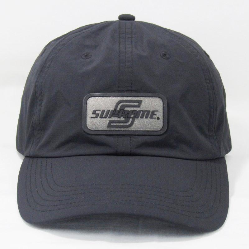 Supreme シュプリーム キャップ 20SS Reflective Patch 6-Panel リフレクティブパッチ 6パネル リップストップ ブラック 黒 F 22001495 ...