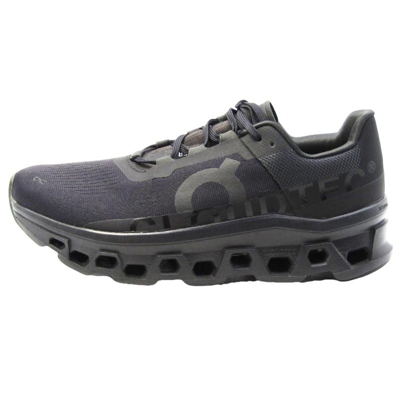 On オン 26.5cm Cloudmonster 61.99025 クラウドモンスター ランニングシューズ ジョギング ブラック 黒 ...