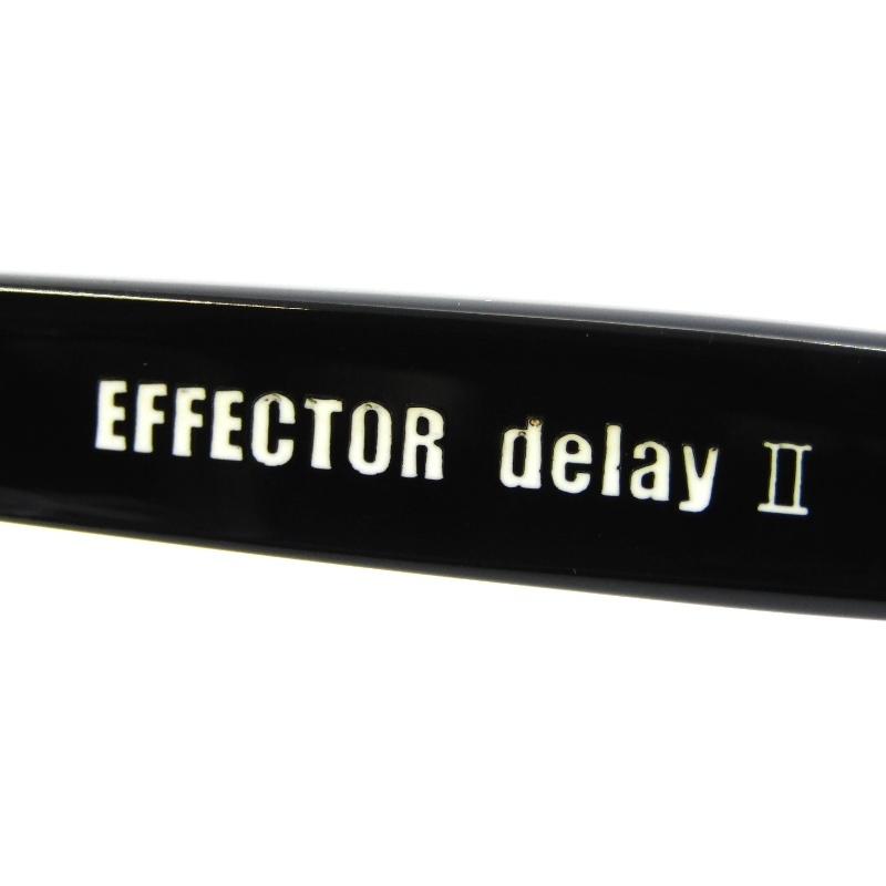 EFFECTOR 未使用 エフェクター サングラス delay II ディレイ2 サーモント ブロウ 8mm厚生地 日本製 ブラック 黒 メガネ 眼鏡 中古 24000453 : クラシック ...