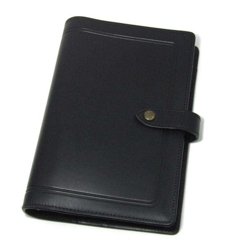 LUGGAGE LABEL 未使用 ラゲッジレーベル システム手帳 912-03242 システムバインダー ブラック 黒 24001415 ...