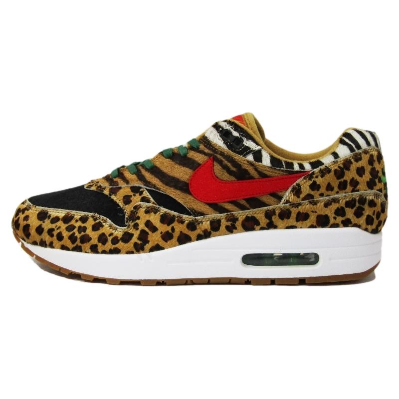 NIKE 未使用 ATMOS × ナイキ 29cm AIR MAX 1 DLX ANIMAL PACK2.0 AQ0928-700 エア ...