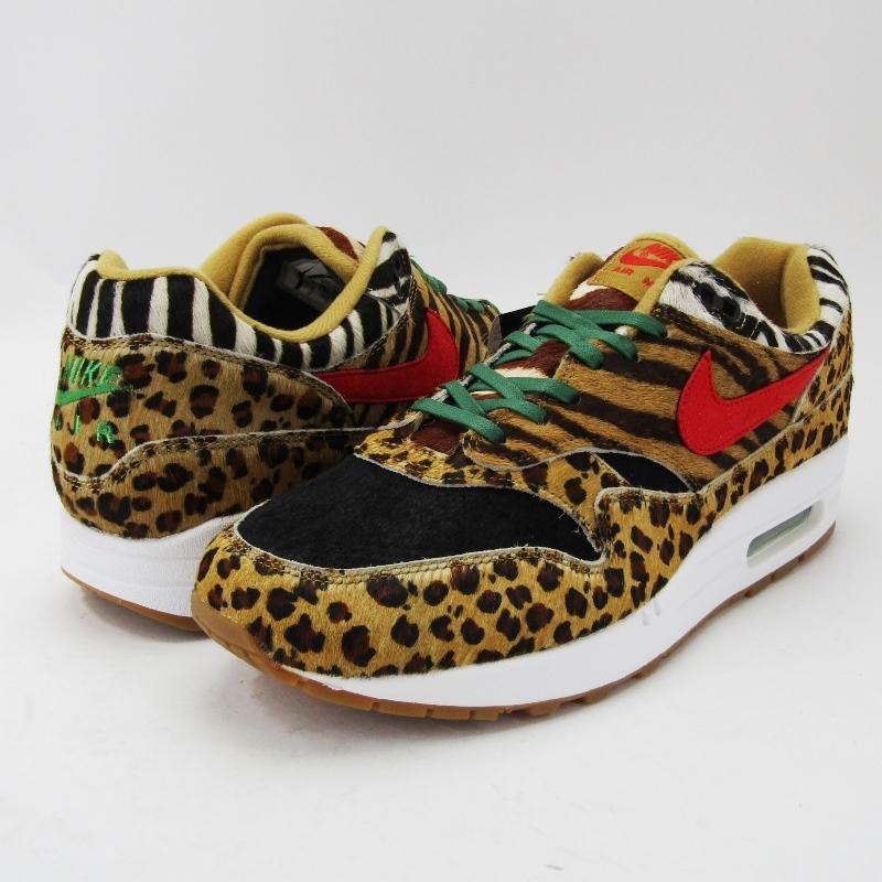 NIKE 未使用 ATMOS × ナイキ 29cm AIR MAX 1 DLX ANIMAL PACK2.0 AQ0928-700 エア ...