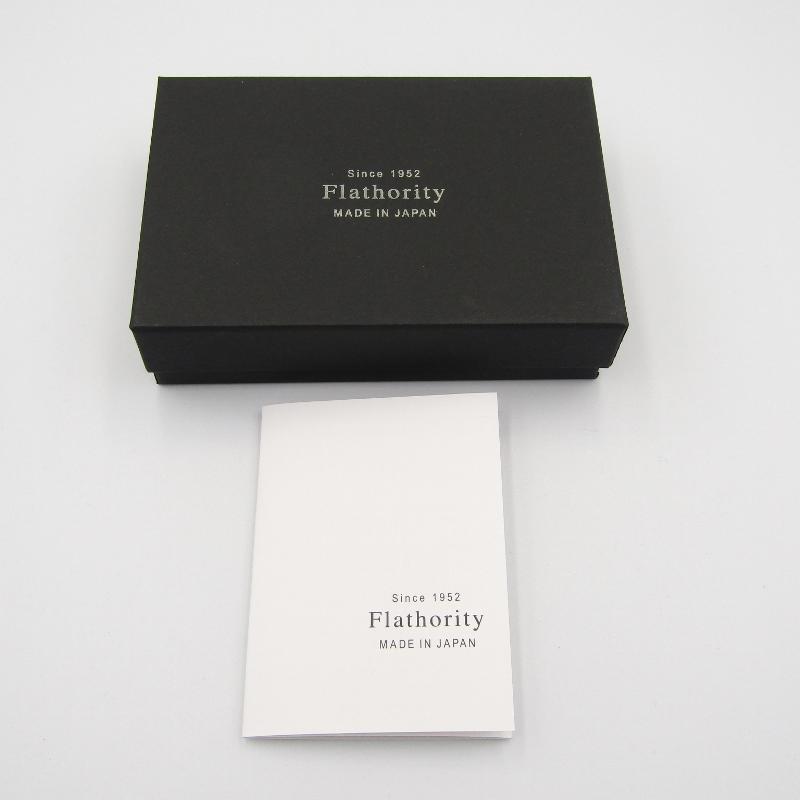 美品 Flathority フラソリティ コインケース FM-708 水染オイルコードバン馬蹄型 小銭入れ ブラック 黒 24002716 : ...