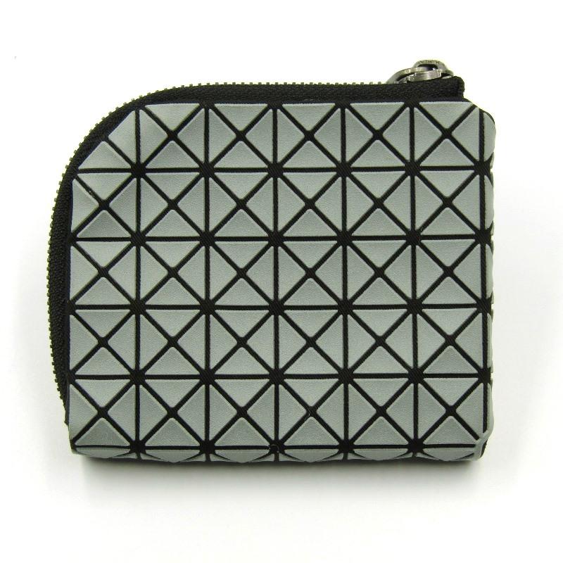 美品 BAO ISSEY MIYAKE バオバオ イッセイミヤケ ミニ財布 BB04-AG333-12 CLAM WALLET クラム ...