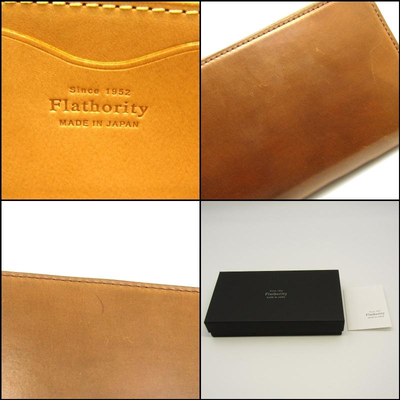 未使用 Flathority フラソリティ 長財布 FS-709 シェルコードバン ラウンド ホーウィン社 ラウンドファスナー Bourbon 24003135 : クラシック - 通販 ...