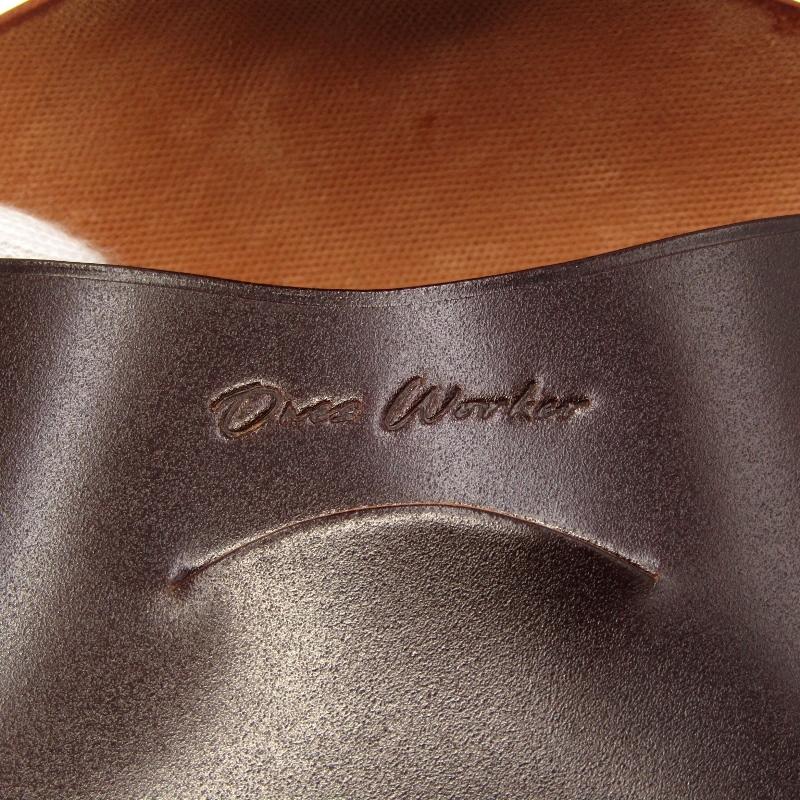 未使用 ONES WORKER ワンズワーカー オイルグレージングコードバン 名刺入れ OW-CAC-CVS-01 カードケース 日本製 バーガンディ 24003184 : クラシック ...