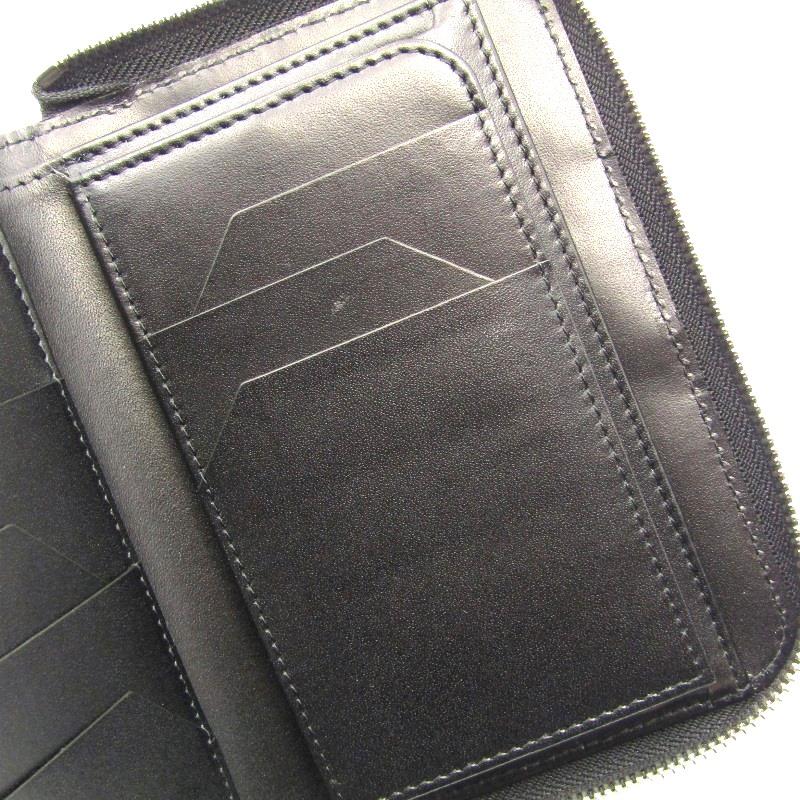 美品 ITTI イッチ ミドルウォレット ITTI-WLT-002.5-H CRISTY STUFFING MID WLT .5 Hcp社 クロコ 内装RAPTO JP ブラック 黒 ...