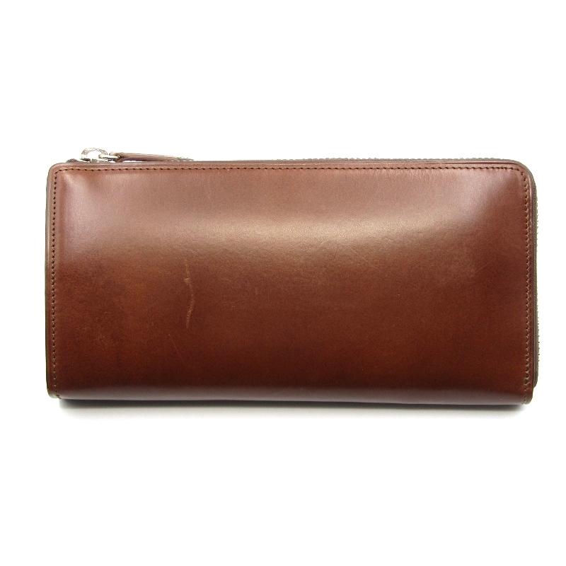 COCOMEISTER ココマイスター 長財布 プルキャラック ギャリオット L字ファスナー NEVADA イタリアンレザー ブラウン 24003427 : クラシック - 通販 ...