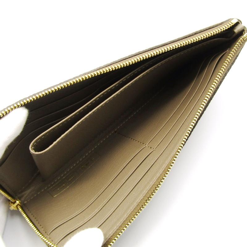 未使用 大峽製鞄 オオバセイホウ 長財布 1245-3-GMS Lジップ束入れ ジャーマンシュリンク OHBA 牛革 ロングウォレット トープ 24004045 : クラシック - 通販 ...