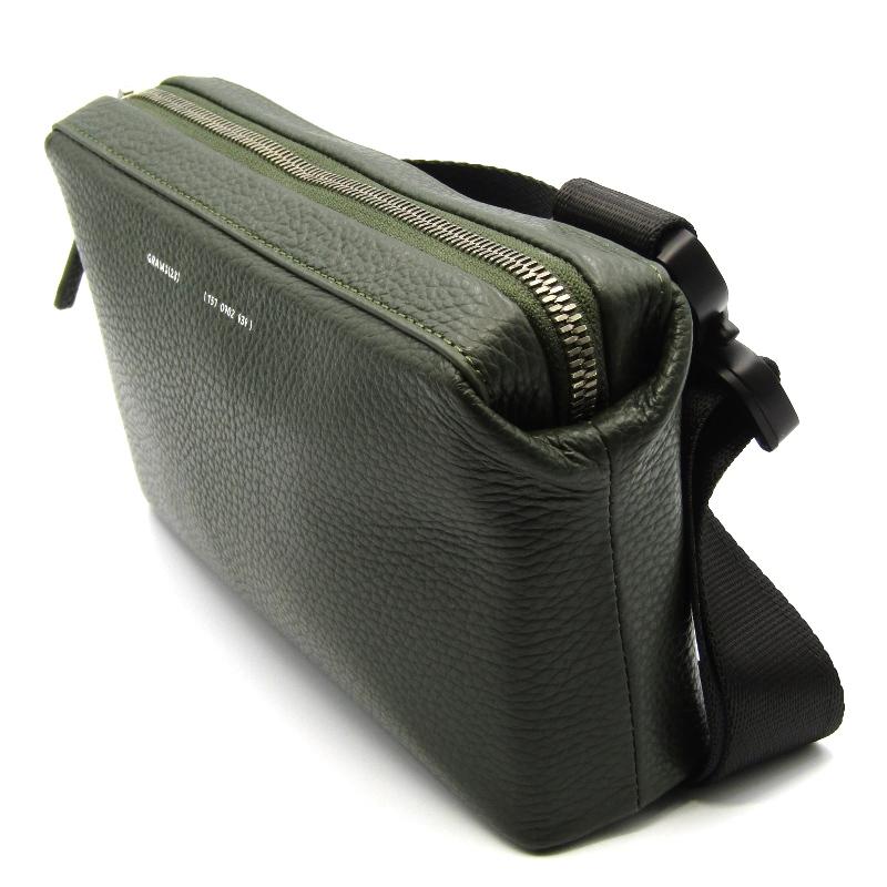 美品 GRAMS28 グラムス28 ウエストバッグ 157 エッセンシャル・クロスボディ クロスボディバッグ ダークグリーン 24004073 : クラシック - 通販 - Yahoo!ショッピング