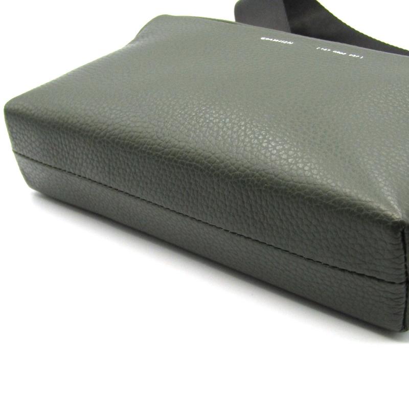 美品 GRAMS28 グラムス28 ウエストバッグ 157 エッセンシャル・クロスボディ クロスボディバッグ ダークグリーン 24004073 : クラシック - 通販 - Yahoo!ショッピング