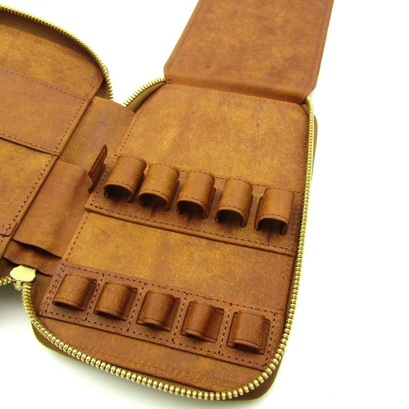 美品 NOMADIC × SEASAR ノーマディック インディペンデントペンケース SY-06 プエブロ Independent PENCASE 茶 24004613 : クラシック ...