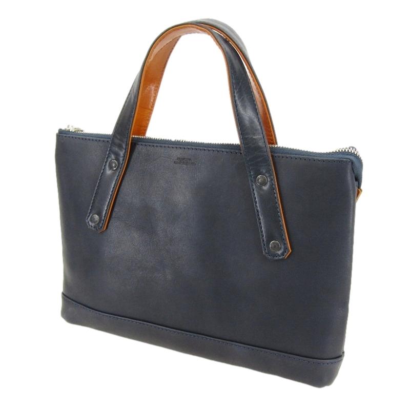 SOLATINA ソラチナ ハンドバッグ SJP-00206 牛革 レザー 日本製 ネイビー 24004810 : クラシック - 通販 - Yahoo!ショッピング