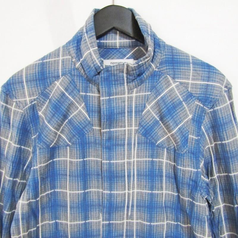 nonnative ノンネイティブ DISCOVERER COAT C/P TONE ON CHEK NN-J2916 コート チェック ...