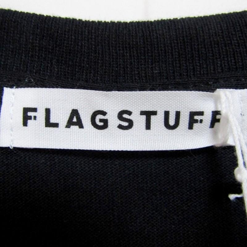 未使用 FLAGSTUFF フラッグスタッフ 半袖Tシャツ 19AW-FS×DB-06 DRAGON BALL ドラゴンボール 悟空 ブラック 黒 XL メンズ 中古 27002580 ...