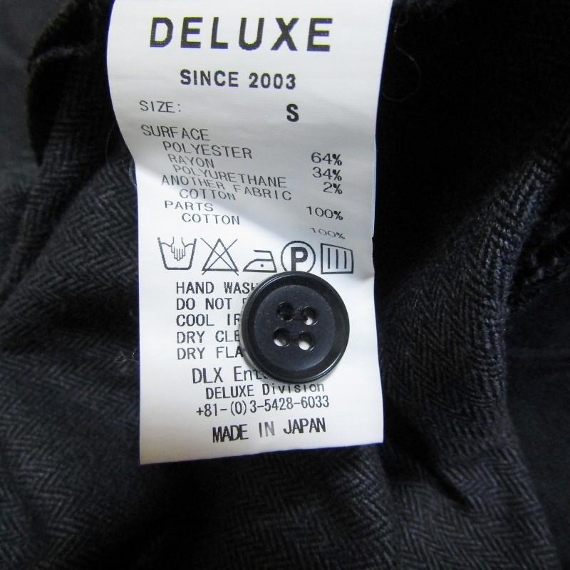 DELUXE デラックス リブパンツ D4171 SINCE2003 ブラック 黒 S メンズ 中古 27003369 :27003369 ...