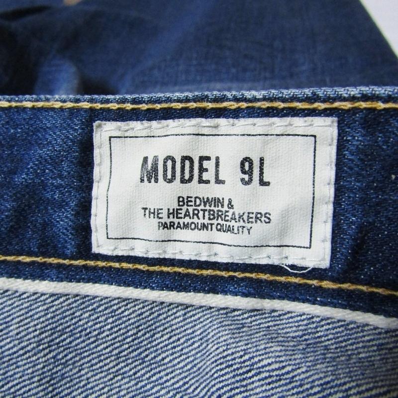 BEDWIN × CANTON OVERALLS ベドウィン デニムパンツ 9L キャントンオーバーオールズ インディゴ 2 メンズ 中古 27006234 :27006234:クラシック ...