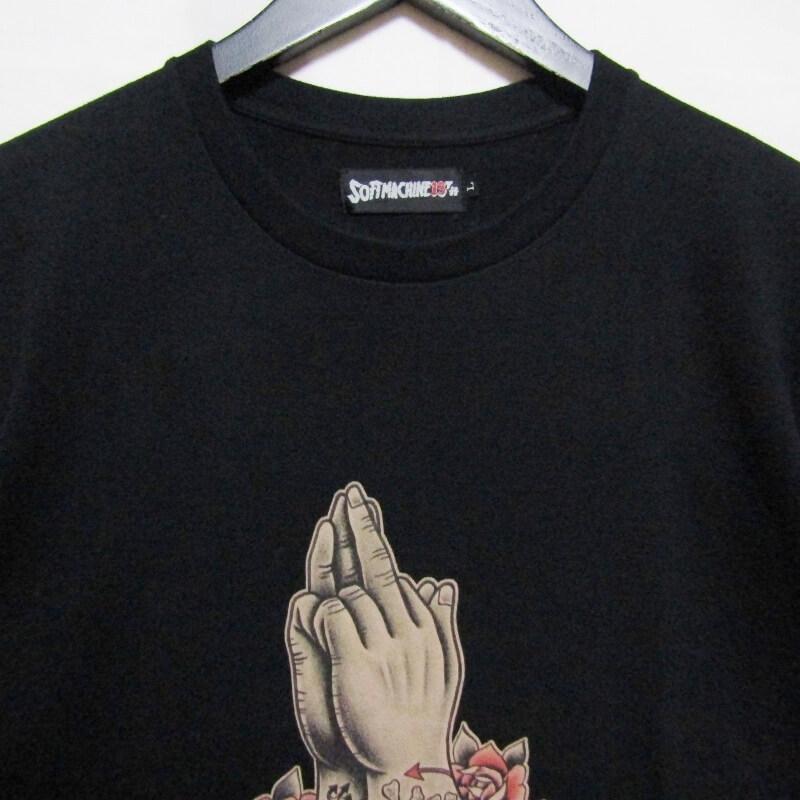 Softmachine SOFTMACHINE ソフトマシーン 半袖Tシャツ プリント ハンド TATTOO Tee ブラック 黒 L 27100517 : クラシック - 通販 ...