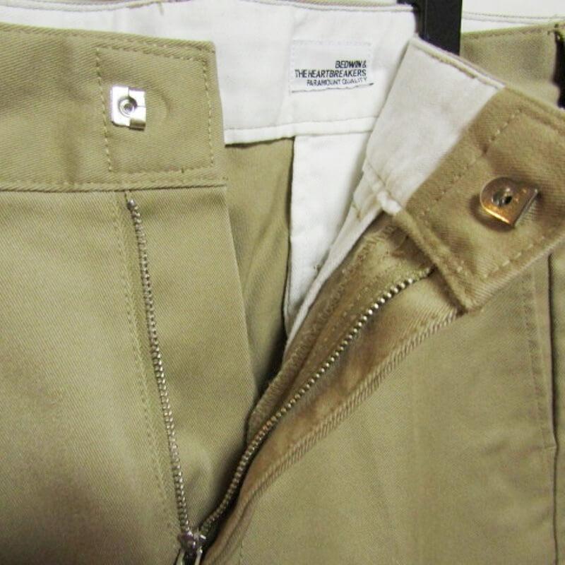 BEDWIN&THE HEARTBREAKERS × Dickies ベドウィン ディッキーズ クロップドパンツ 9L T/C JESSEE ベージュ 2 27100800 : クラシック ...