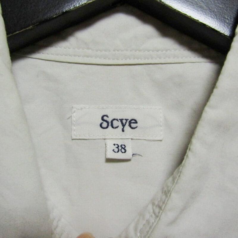 Scye サイ 半袖シャツ 切替 バイカラー グリーン 緑 38 27101070 : クラシック - 通販 - Yahoo!ショッピング