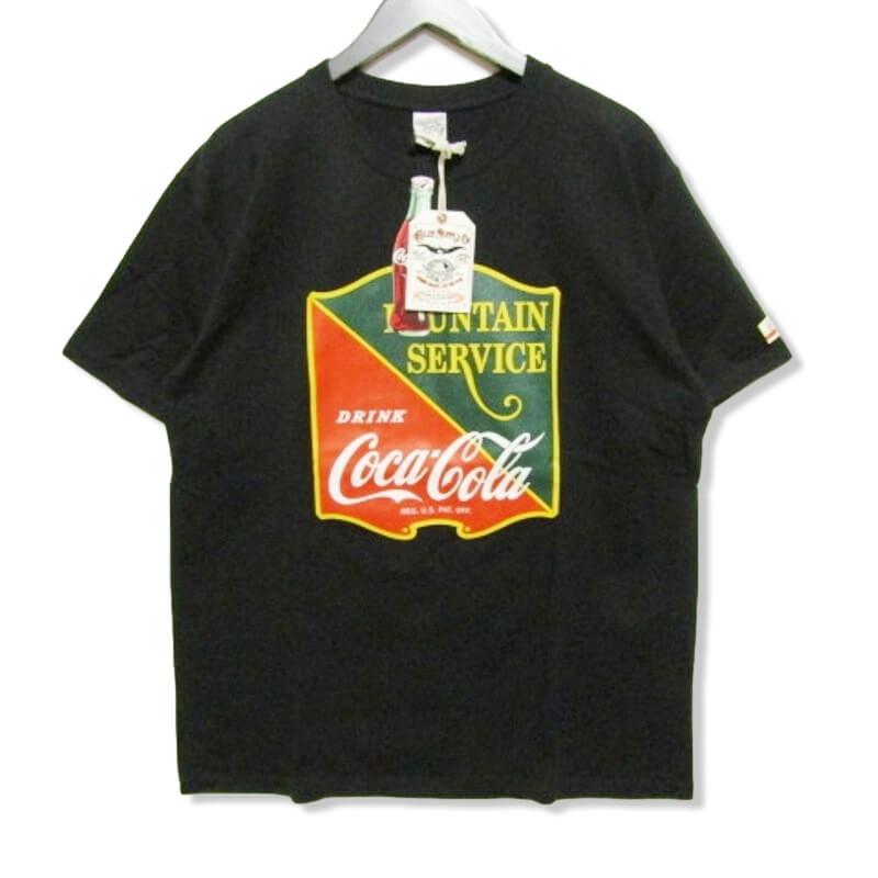 CALEE 未使用 × COCA COLA キャリー emblem t-shirt CL-20SS001CC コカコーラ 半袖Tシャツ ブラック 黒 L タグ付き 27101213 ...