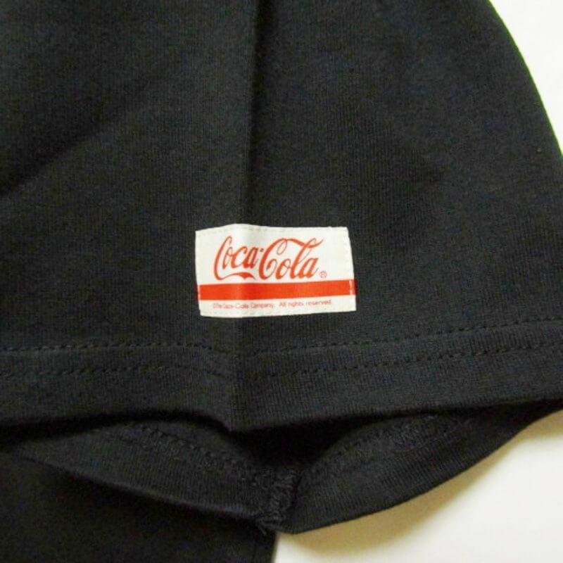 CALEE 未使用 × COCA COLA キャリー emblem t-shirt CL-20SS001CC コカコーラ 半袖Tシャツ ブラック 黒 L タグ付き 27101213 ...