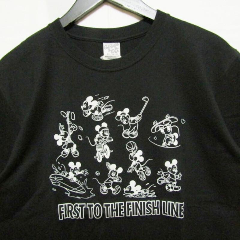 CALEE 未使用 × Disney キャリー Multi player t-shirt CL-21SS001D ディズニー 半袖Tシャツ ブラック 黒 M タグ付き 27101219 ...