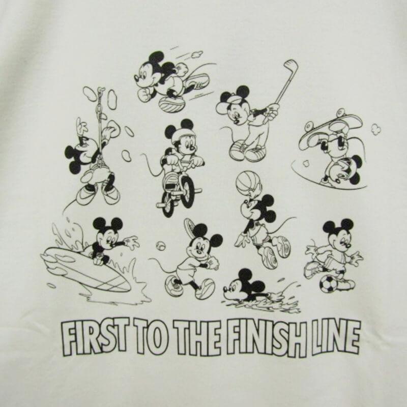 CALEE 未使用 × Disney キャリー Multi player t-shirt CL-21SS001D ディズニー 半袖Tシャツ ホワイト 白 L タグ付き 27101220 ...