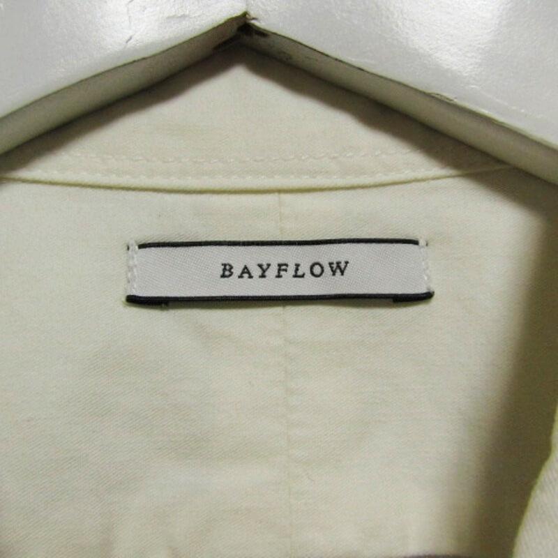 BAYFLOW ベイフロー 長袖ボタンダウンシャツ BM2211GC02 レーヨン混 アイボリー 3 27101728 : クラシック - 通販 - Yahoo!ショッピング