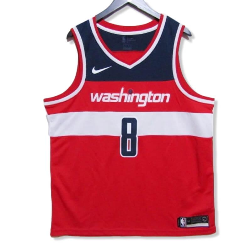 NIKE ナイキ ゲームシャツ CD0060-665 WAS SWGMN ROAD NBA 八村塁 ワシントンヴィザーズ レッド 赤 XL ...