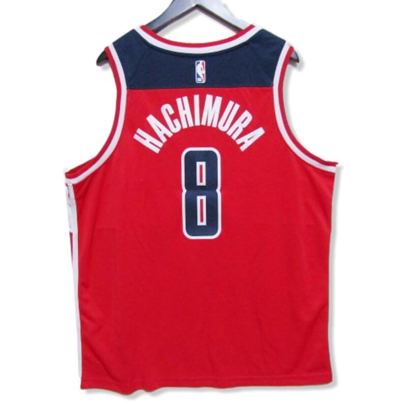 NIKE ナイキ ゲームシャツ CD0060-665 WAS SWGMN ROAD NBA 八村塁 ワシントンヴィザーズ レッド 赤 XL ...