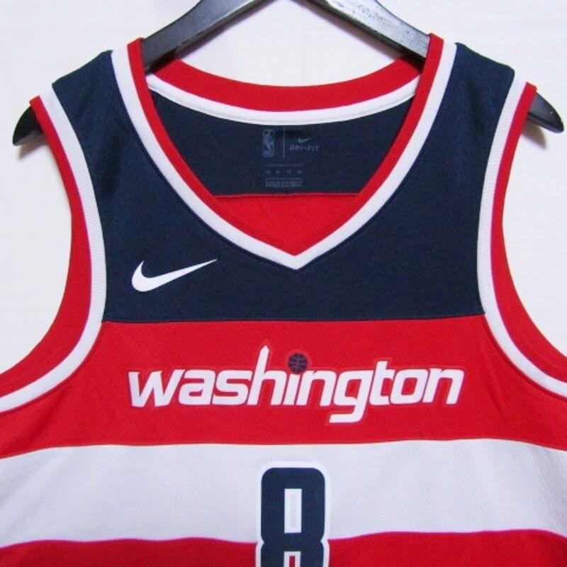 NIKE ナイキ ゲームシャツ CD0060-665 WAS SWGMN ROAD NBA 八村塁 ワシントンヴィザーズ レッド 赤 XL ...