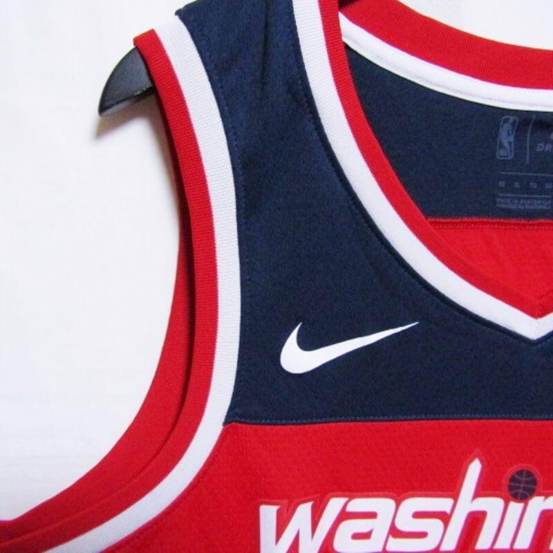NIKE ナイキ ゲームシャツ CD0060-665 WAS SWGMN ROAD NBA 八村塁 ワシントンヴィザーズ レッド 赤 XL ...