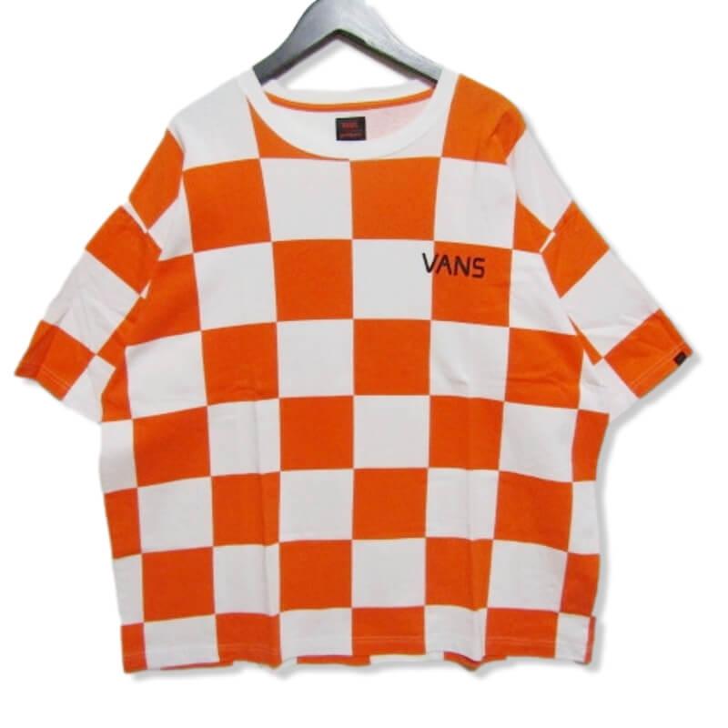 VANS × BEAMSBOY バンズ 半袖Tシャツ チェッカー 121H011006 ビームス別注 2021SS ブロックチェック オレンジ XL 27102181 : クラシック - 通販 ...