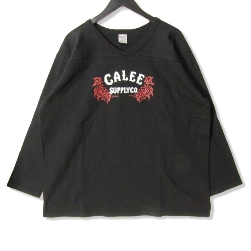 CALEE 美品 キャリー 長袖Tシャツ ロゴプリント 日本製 Tee ブラック 黒 XL 27102529 : クラシック - 通販 - Yahoo!ショッピング
