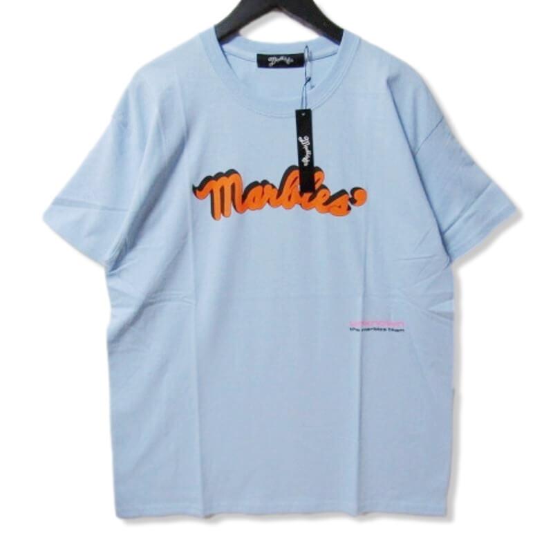 未使用 Marbles マーブルズ 半袖Tシャツ MCS-S20SP11 POP TEE ロゴ プリント ライトブルー L 27102562 : 27102562 : クラシック - 通販 ...