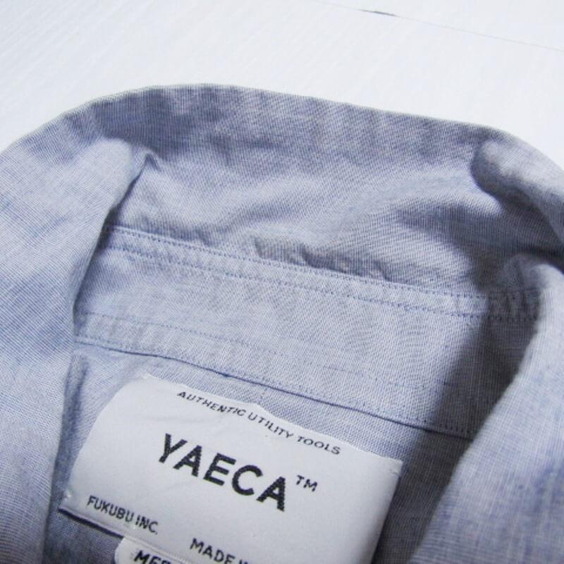 YAECA ヤエカ コンフォートシャツ 171102 長袖シャツ 17SS COMFORT SHIRT 日本製 ブルー 青 M 27102618 :27102618:クラシック - 通販 ...