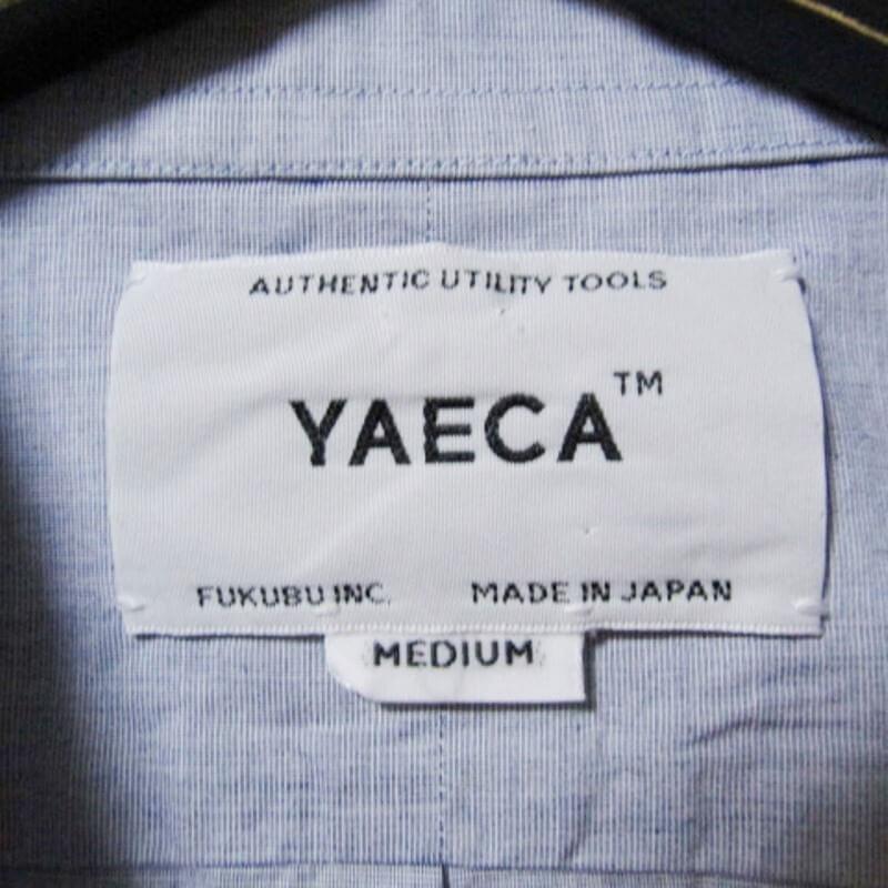YAECA ヤエカ コンフォートシャツ 171102 長袖シャツ 17SS COMFORT SHIRT 日本製 ブルー 青 M 27102618 :27102618:クラシック - 通販 ...
