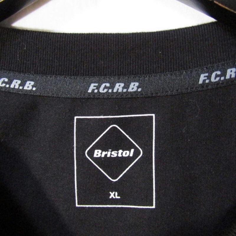 美品 F.C.Real Bristol エフシーレアルブリストル 半袖Tシャツ FCRB-212022 MLB TOUR MATCH TEE ブラック 黒 XL 27102734 ...