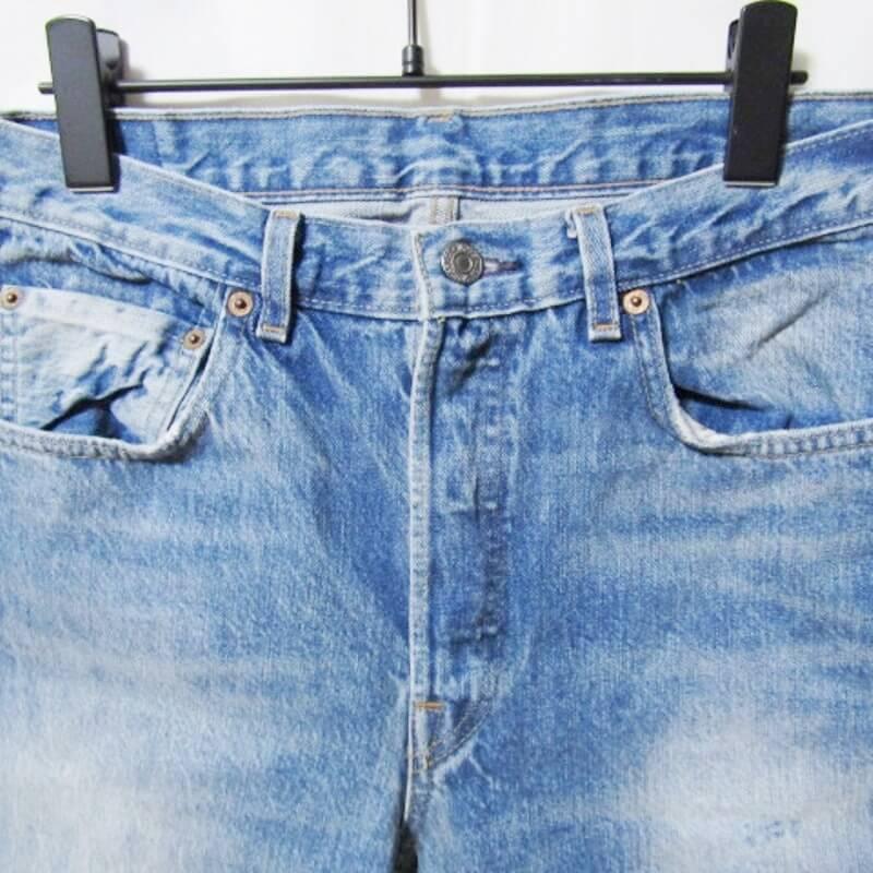 Levi's Vintage Clothing リーバイス デニムパンツ 501XX 66501-0131 ダメージ加工 ビッグE 1966年 ...