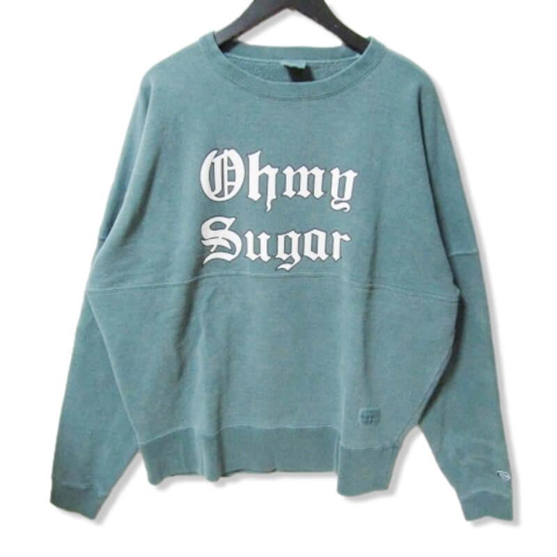 Sugar＆Co. シュガーアンドカンパニー クルーネックスウェット SGR-SW12 Box Sweat Oh my Sugar グリーン ...