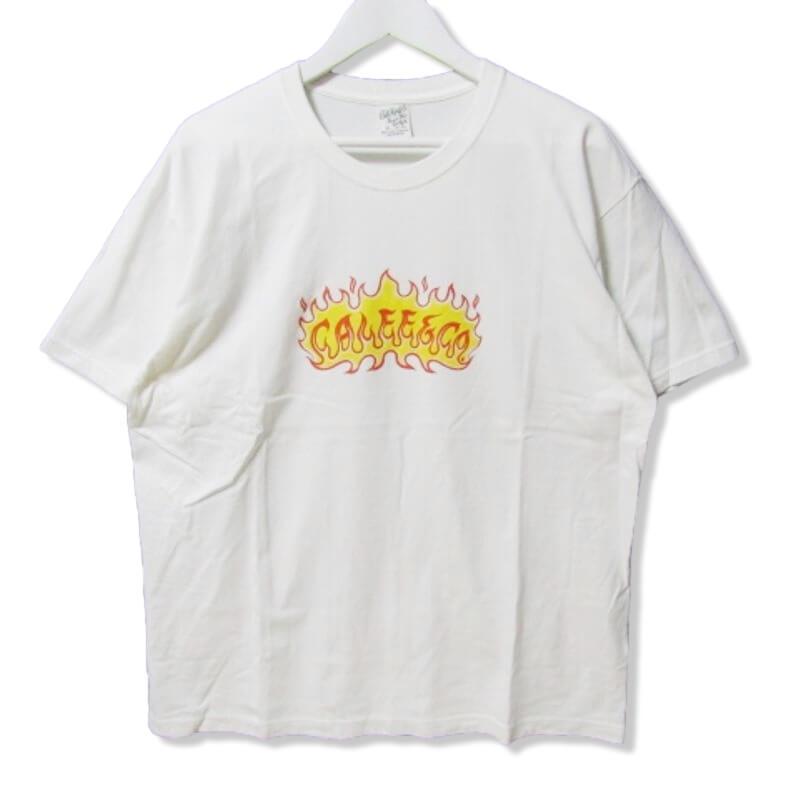 CALEE キャリー 半袖Tシャツ CAL-19SS-047 フレイムロゴ コットン プリント ホワイト 白 XL 27103934 : クラシック - 通販 - Yahoo!ショッピング