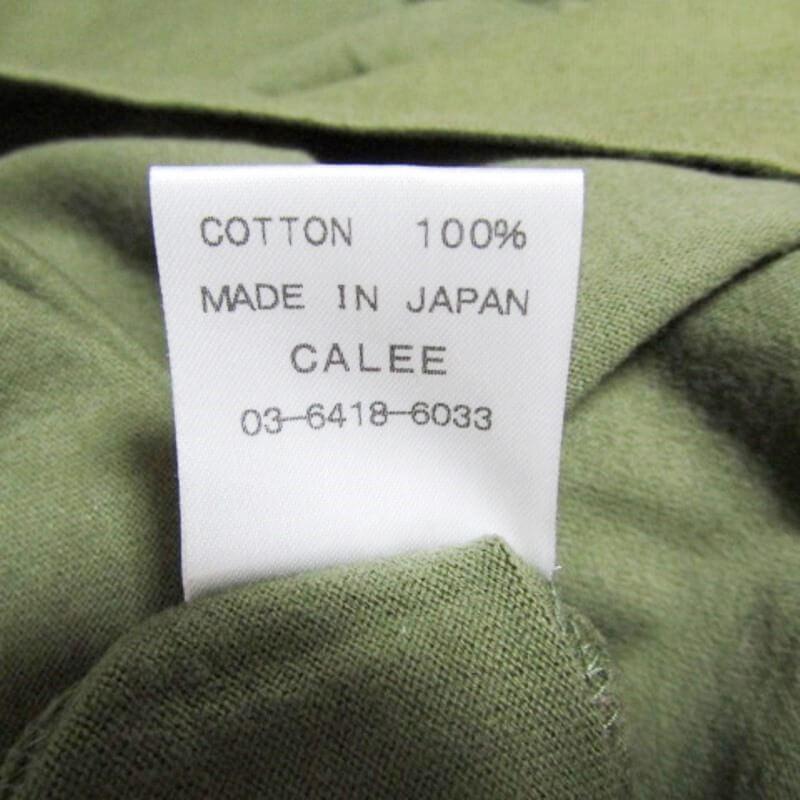 CALEE キャリー 半袖Tシャツ ロゴ CL-20SS040 logo t-shirt オリーブ XL 27103937 : クラシック - 通販 - Yahoo!ショッピング