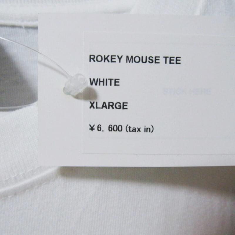 未使用 WHIMSY ウィムジー 半袖Tシャツ ROKEY MOUSE TEE プリント ホワイト 白 XL タグ付き 27104096 : 27104096 : クラシック - 通販 ...
