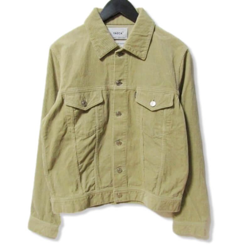 yaeca ヤエカ コーデュロイジャケット 18-CD ワークジャケット コットン ベージュ M 27104295 : 27104295 : クラシック - 通販 - Yahoo!ショッピング