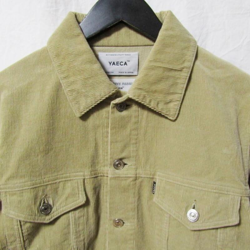 yaeca ヤエカ コーデュロイジャケット 18-CD ワークジャケット コットン ベージュ M 27104295 : 27104295 : クラシック - 通販 - Yahoo!ショッピング