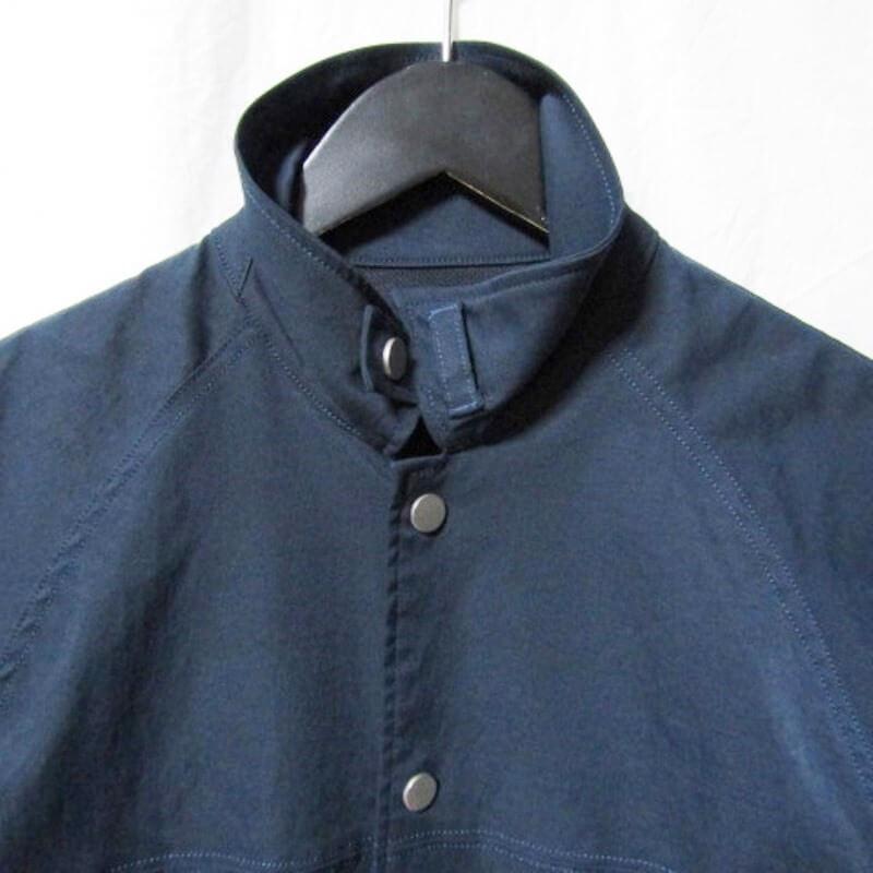 nonnative ノンネイティブ チノクロス コーチジャケット NN-J3508 19SS EDUCATOR JACKET POLY CHINO CLOTH 日本製 ネイビー 1 ...