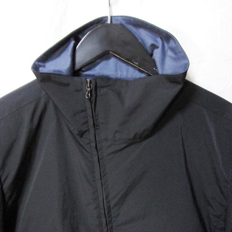 KAZUYUKI KUMAGAI カズユキクマガイ ポリエステルツイル クールマックスブルゾン KB41-059 2トーン バイカラー ブラック 黒 2 27104857 : クラシック ...